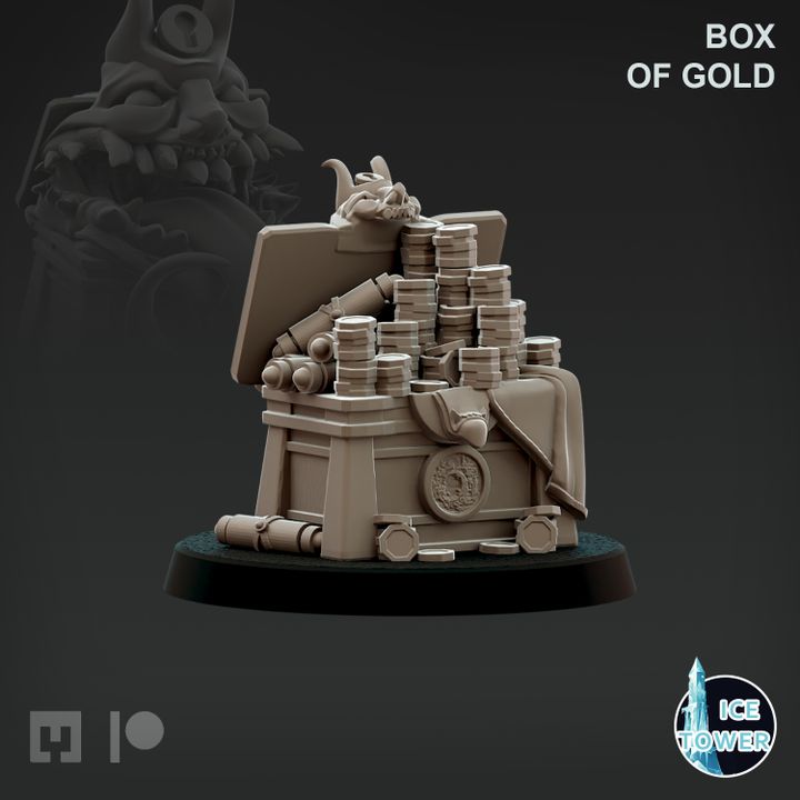3D Printable The Amazon Chest - Mimic by Ice Tower