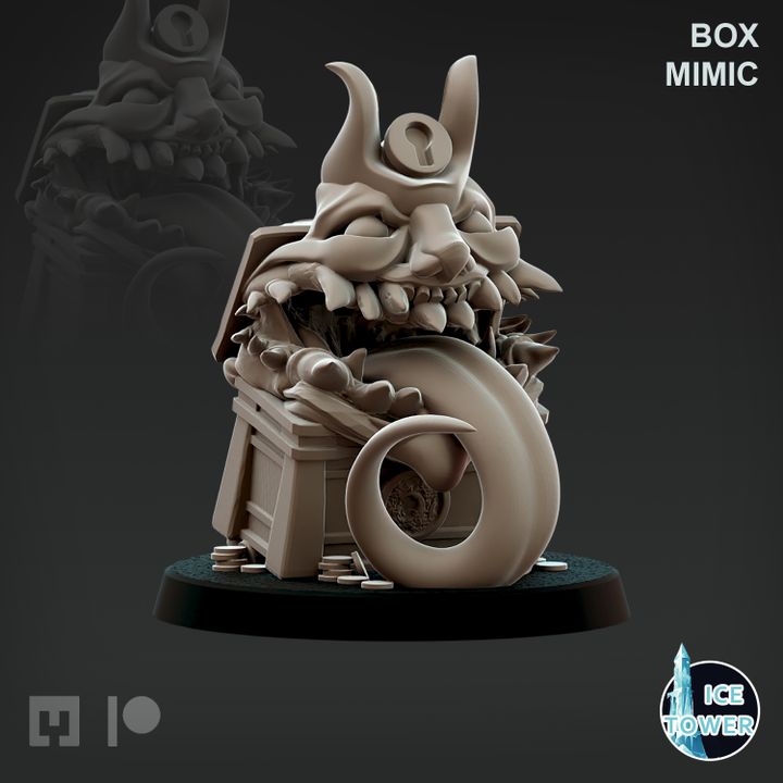 3D Printable The Amazon Chest - Mimic by Ice Tower