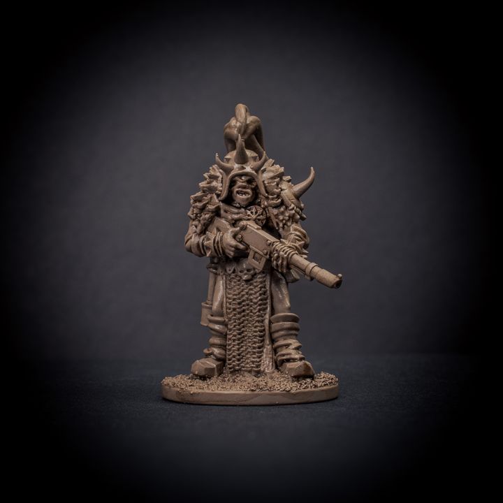 3D Printable Elderberrian Traitor Guard 1 by Knucklebones Miniatures