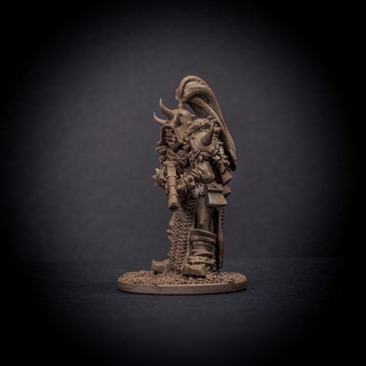 3D Printable Elderberrian Traitor Guard 1 by Knucklebones Miniatures