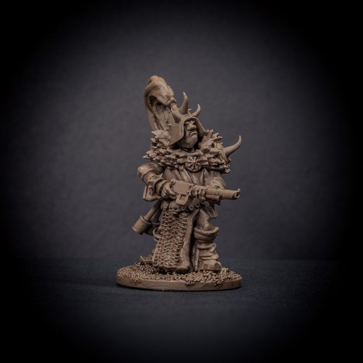 3D Printable Elderberrian Traitor Guard 2 by Knucklebones Miniatures