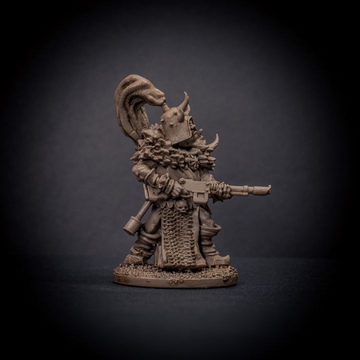 3D Printable Elderberrian Traitor Guard 2 by Knucklebones Miniatures