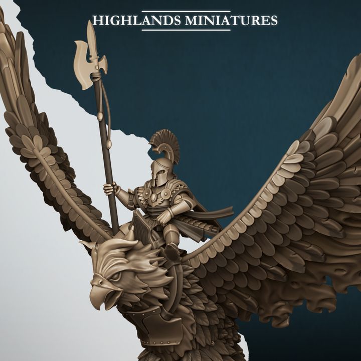 3D Printable Fire and Ice Phoenix - Highlands Miniatures by Highlands ...