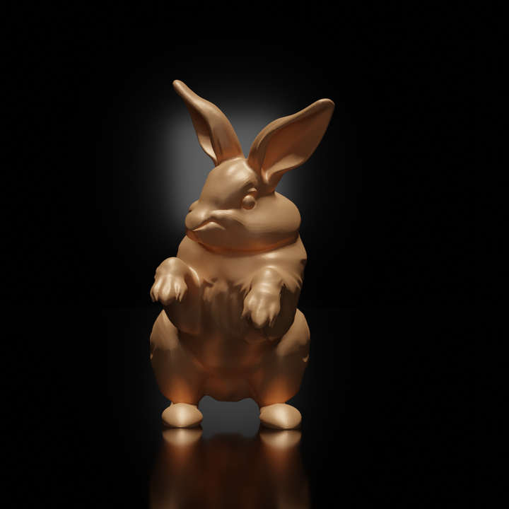 3D Printable Rabit by Tayyab