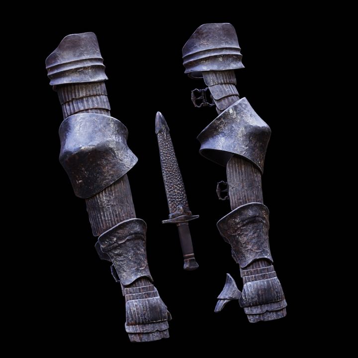 3D Printable SOUL OF CINDER Arm Gauntlets Armor STL Fan Art Model by ...
