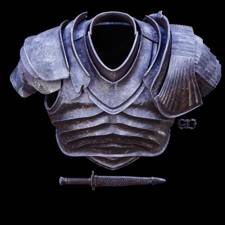 3D Printable SOUL OF CINDER Armor Chest Gorget Pauldrons STL Fan Art ...