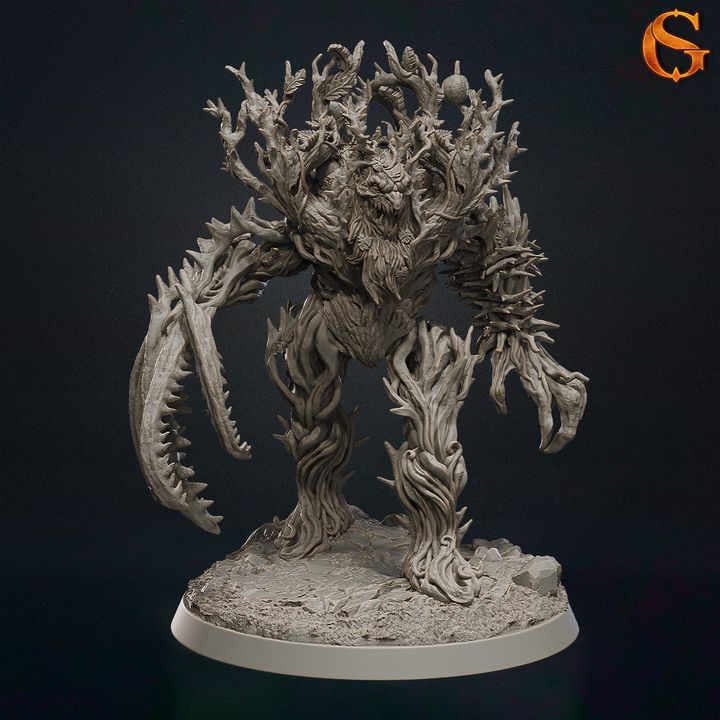 3D Printable Shambling Mounds and Corrupted Treants 02 by SolGood Creations