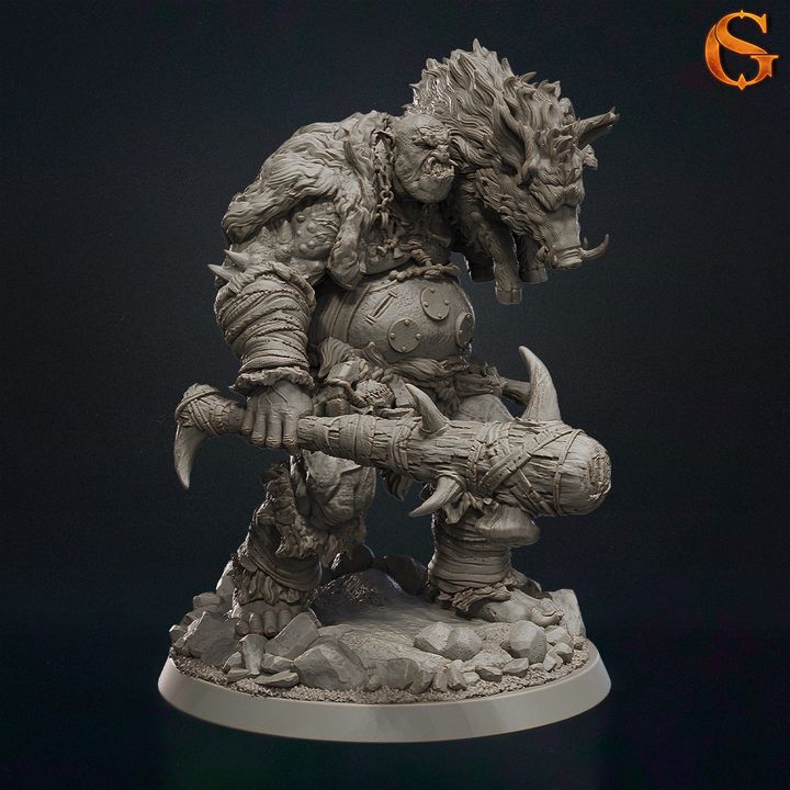 3D Printable The Bone-Grinders, Troll Tribe 04 by SolGood Creations