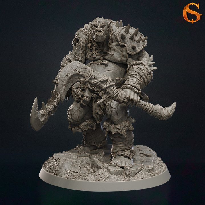 3D Printable The Bone-Grinders, Troll Tribe 07 by SolGood Creations