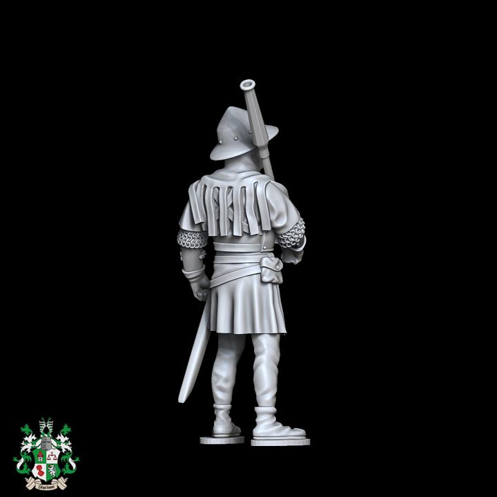 3D Printable MULTI-PART Late Medieval City Watch 3 (Crossbowman ...