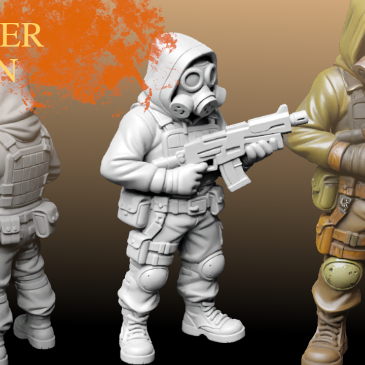 3D Printable ALIEN CORRUPTION: SOLDIERS OF THE VIRAL APOCALYPSE by Mini ...