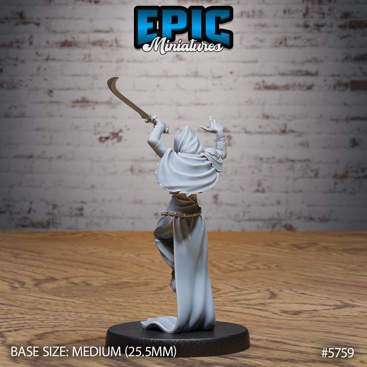 3D Printable Death Assassin Set / Undead Beast / Evil Spirit Creature ...