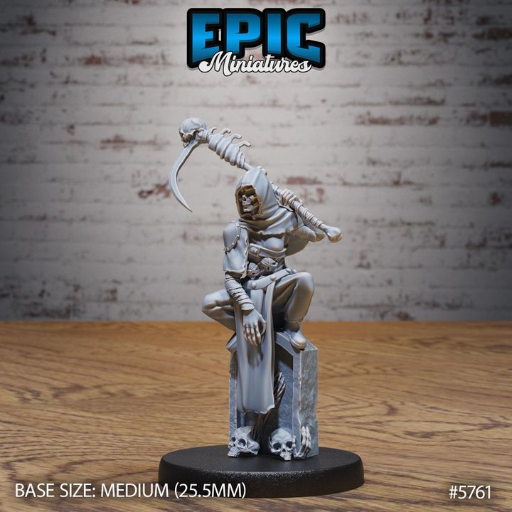 3D Printable Death Assassin Set / Undead Beast / Evil Spirit Creature ...