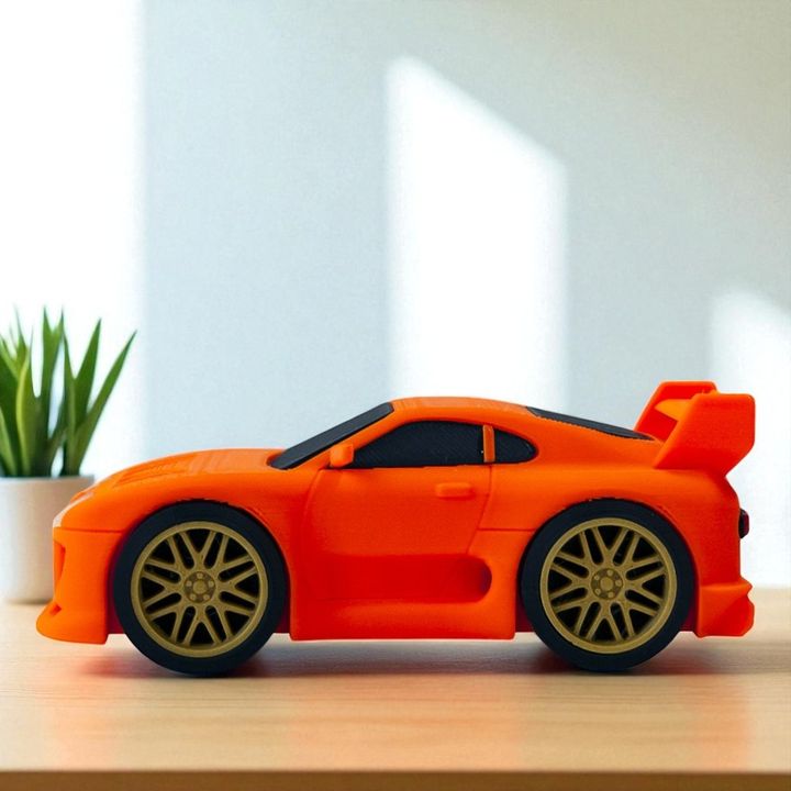 3D Printable Toyota Supra MK4 in Cartoon Style by Petr