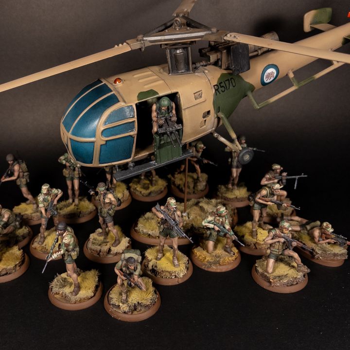 3D Printable GUNSLINGER: SCOUT (Rhodesian Bush Wars) by Flytrap Digital