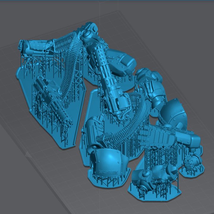 3D Printable Exo Striker 2 – Compatible Sci-Fi Miniature for 3D ...