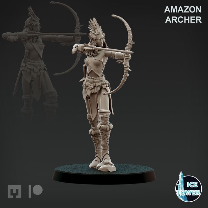 3D Printable Amazon Archer 1 by Ice Tower