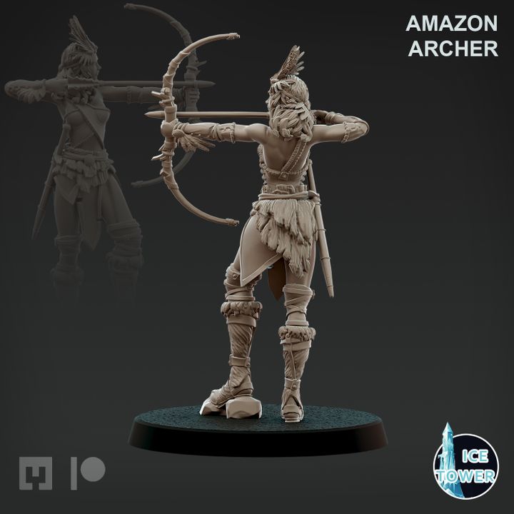 3D Printable Amazon Archer 1 by Ice Tower