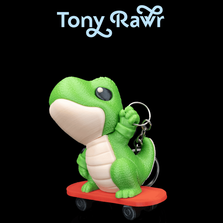 3D Printable Tony Rawr by Stlflix