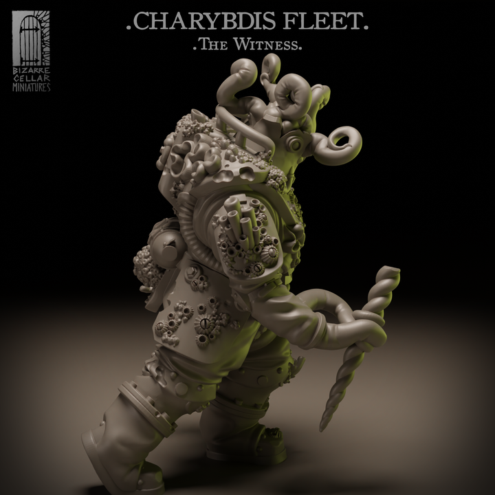 3D Printable CHARYBDIS WITNESS (Pre-Supported/Multiparts) by Bizarre ...