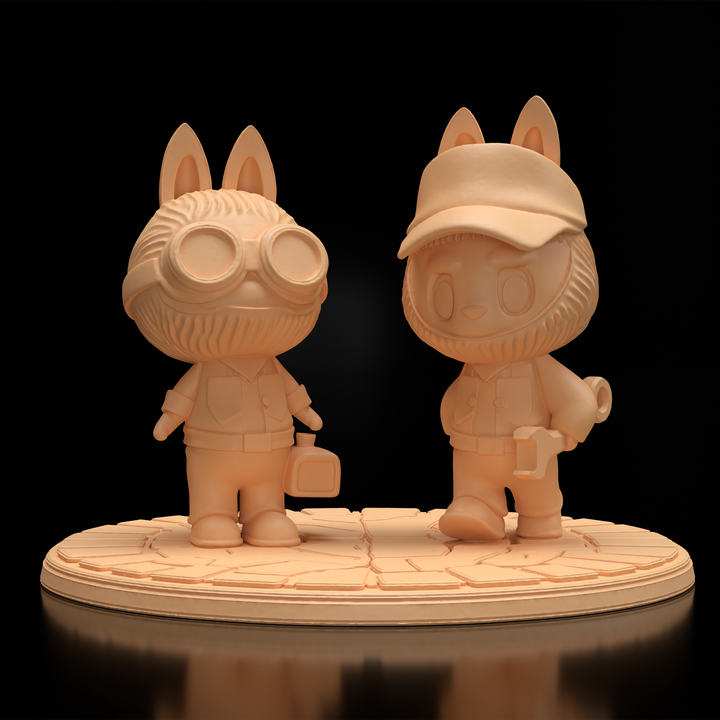3D Printable labubu by Tayyab