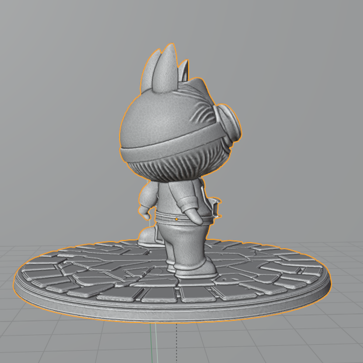 3D Printable labubu by Tayyab