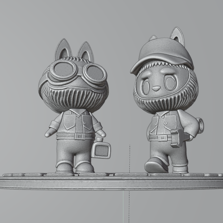 3D Printable labubu by Tayyab