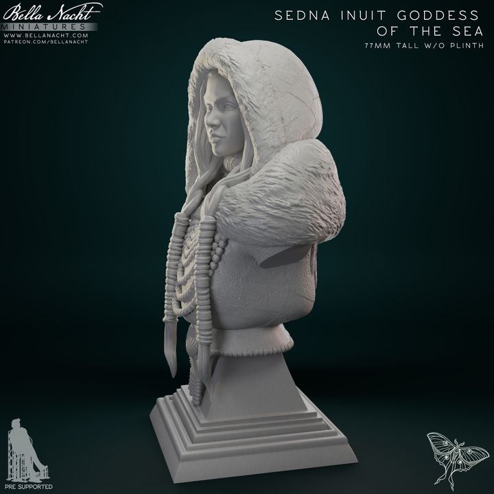 3D Printable Rewards #58 | Sedna the Inuit Goddess of the Sea by Bella ...