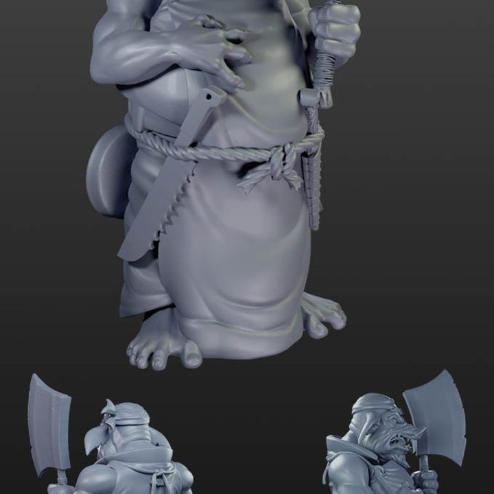 3D Printable Fantasy Bar with Fantasy Barmaids! (Part 3) Miniature STLs ...