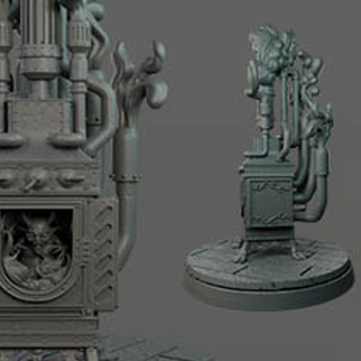3D Printable Fantasy Bar with Fantasy Barmaids! (Part 3) Miniature STLs ...