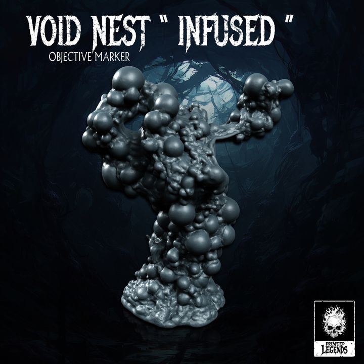 3D Printable Void Nest - Infused by Printed Legends