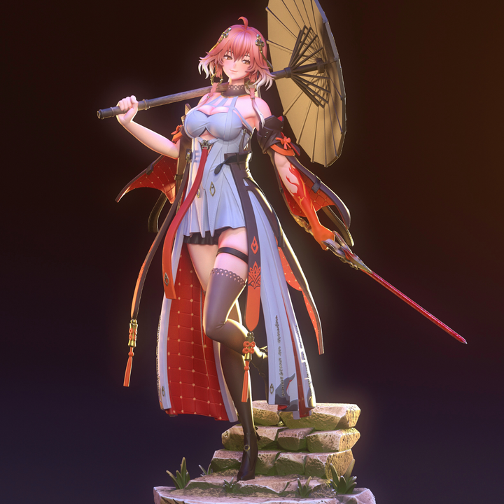 3D Printable The Crimson Veil by Chuya Factory