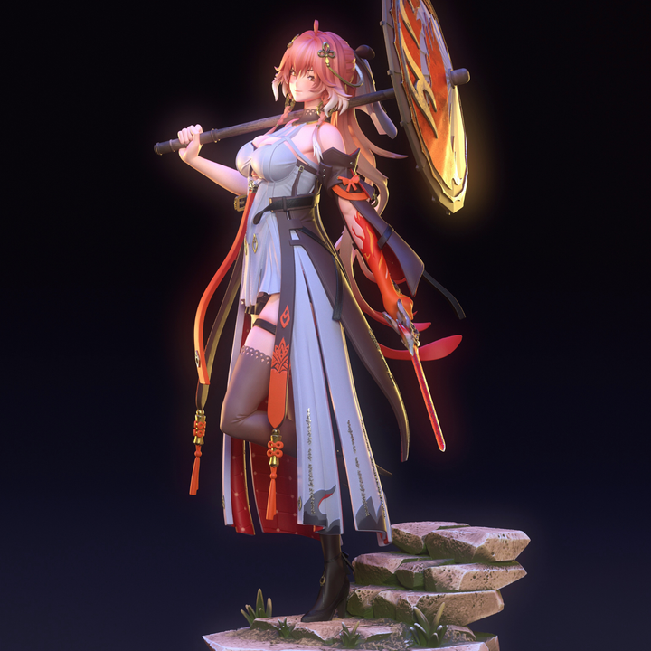 3D Printable The Crimson Veil by Chuya Factory