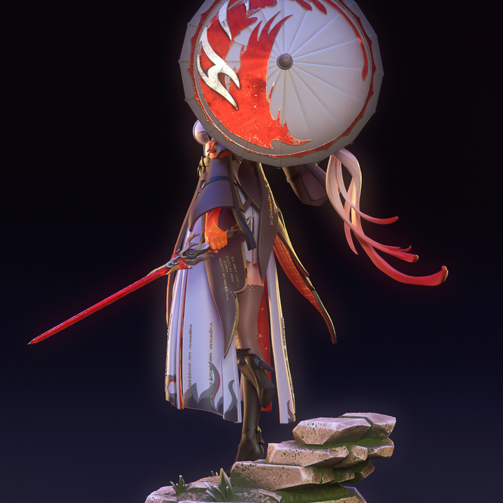 3D Printable The Crimson Veil by Chuya Factory