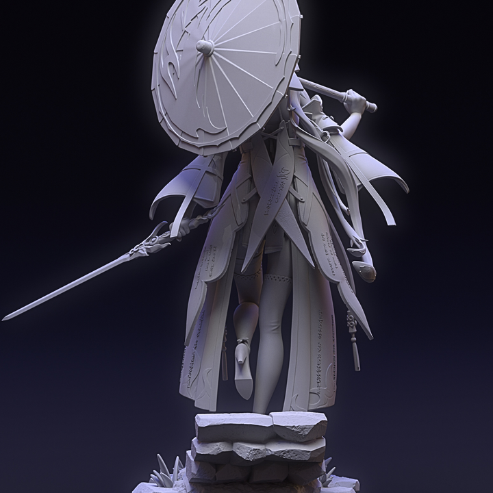 3D Printable The Crimson Veil by Chuya Factory