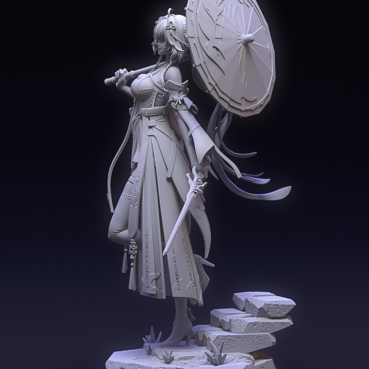 3D Printable The Crimson Veil by Chuya Factory