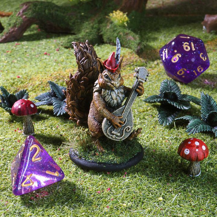 3D Printable Bard squirrel by La Louve 3D