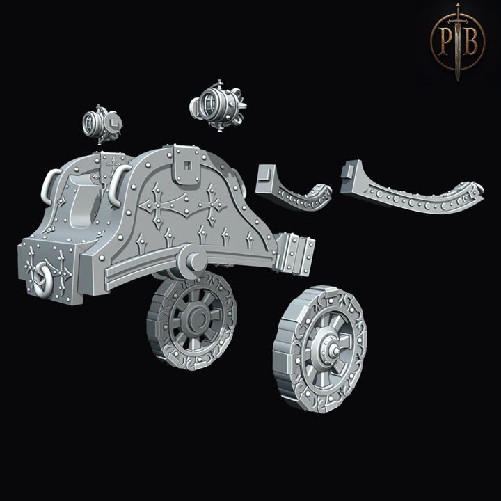 3D Printable Firstborn Guard - Heavy Weapon support (part 1) by ParaBeIIum