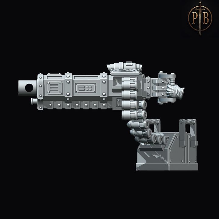 3D Printable Firstborn Guard - Heavy Weapon support (part 1) by ParaBeIIum