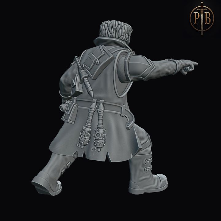 3D Printable Firstborn Guard - Heavy Weapon support (part 1) by ParaBeIIum