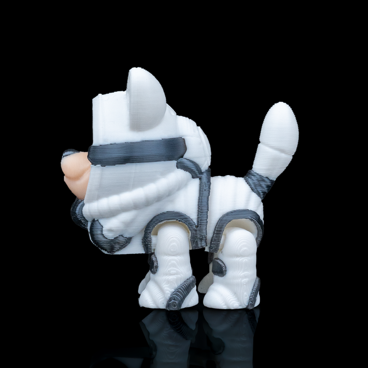 3D Printable Astro, the Doggonaut by Stlflix