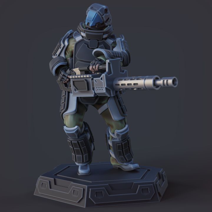 3D Printable Orseon SWAT Team | Gloom and Glory by Dungeons and ...