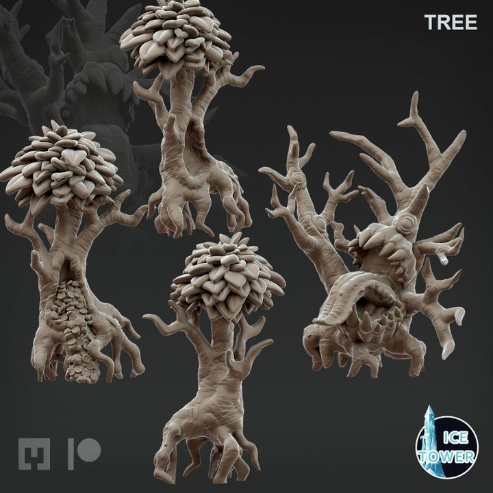 3D Printable Tree - Mimic by Ice Tower