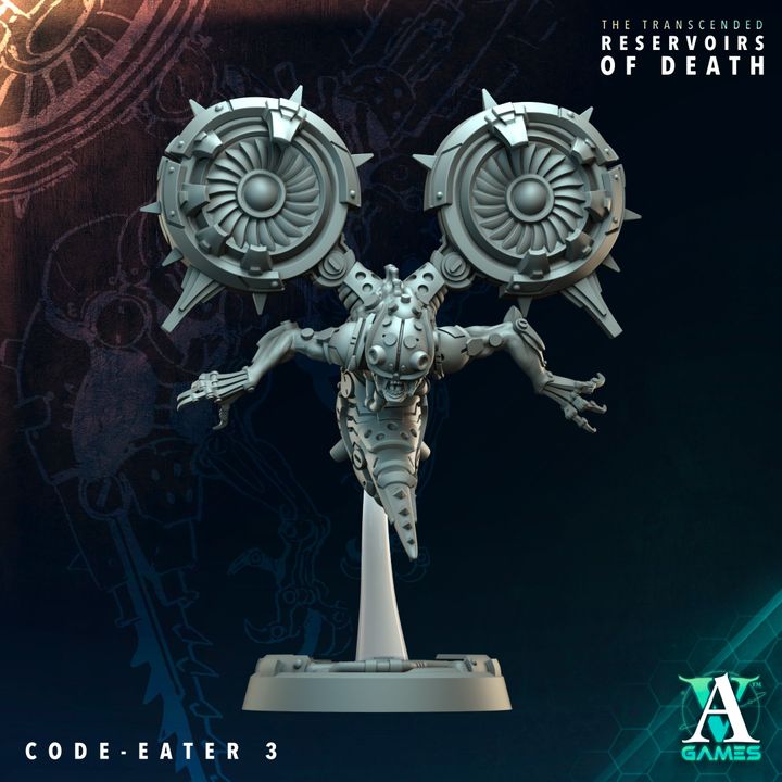 3D Printable Code-Eater by Archvillain Games