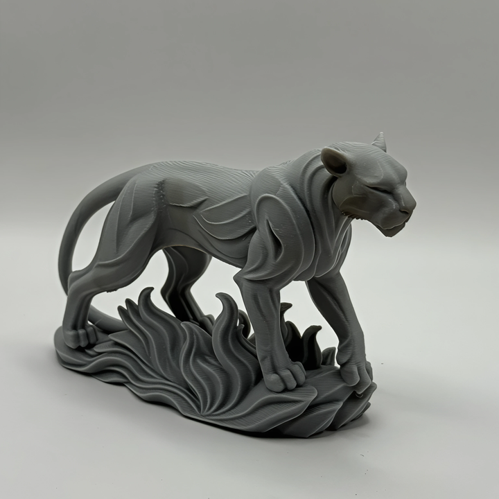 3D Printable Ashfang Stalker – Elemental Panther Guardian of the ...