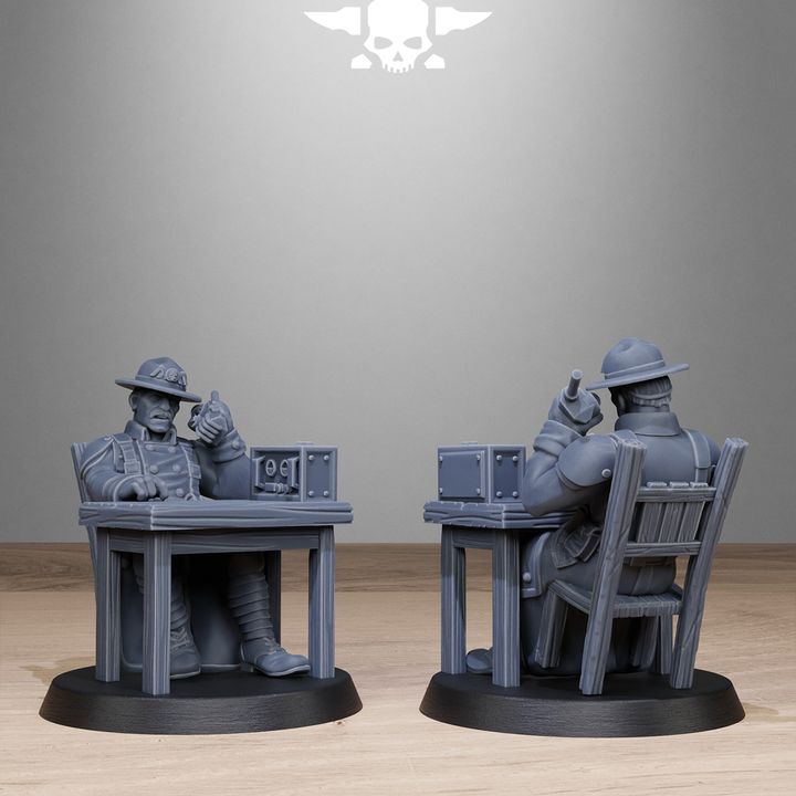 3D Printable GrimGuard Chill Squad by Station Forge