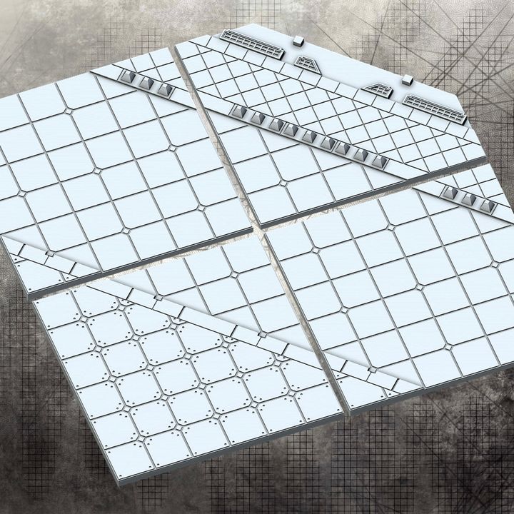 3D Printable Concretium titan defense wall - plateaus by ...