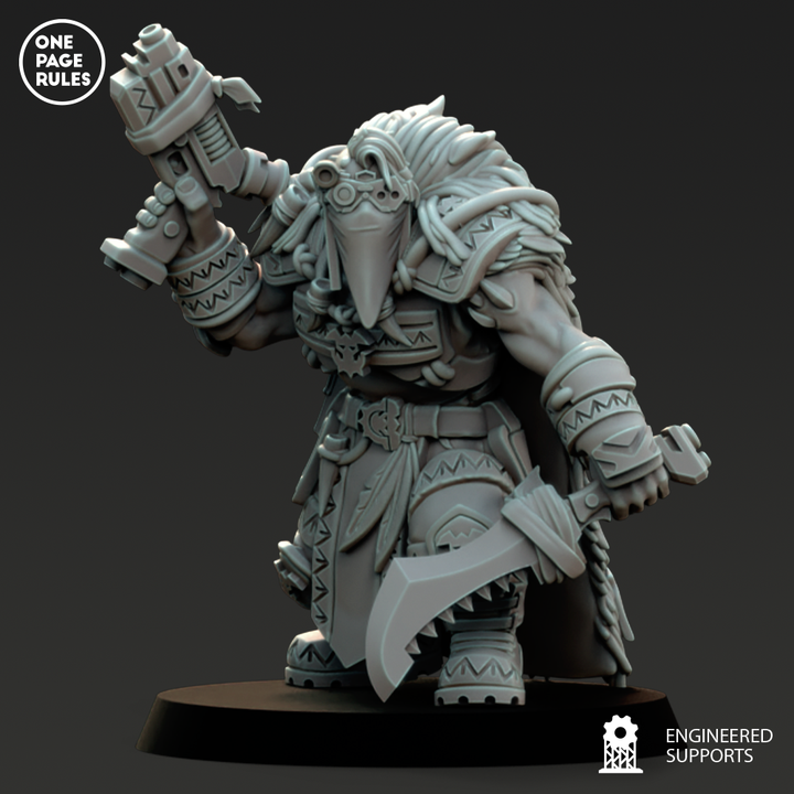 3D Printable Orc Leader (Infiltrator Gear) - Orc Marauders by One Page ...