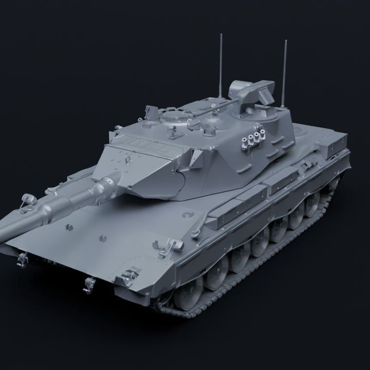 3D Printable German Leopard 2K MBT by The Military Industrial Complex