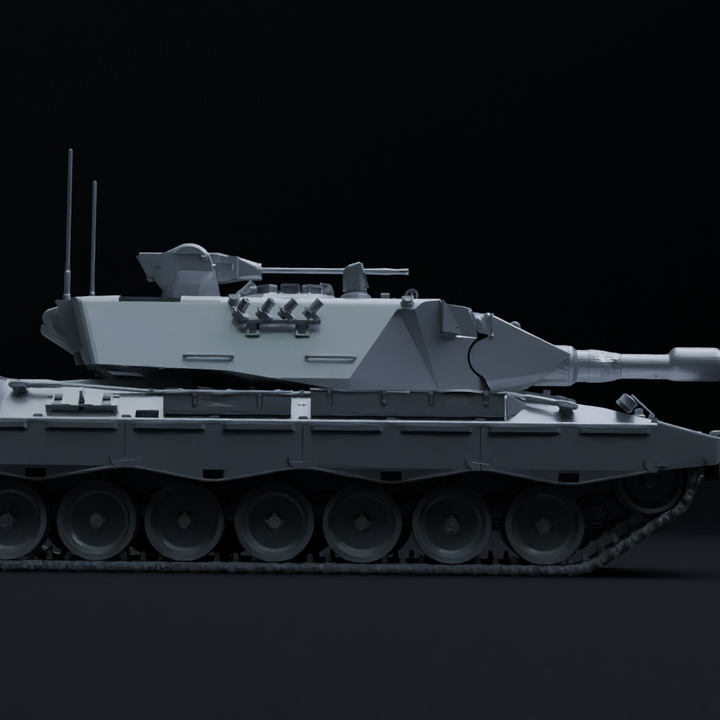 3D Printable German Leopard 2K MBT by The Military Industrial Complex